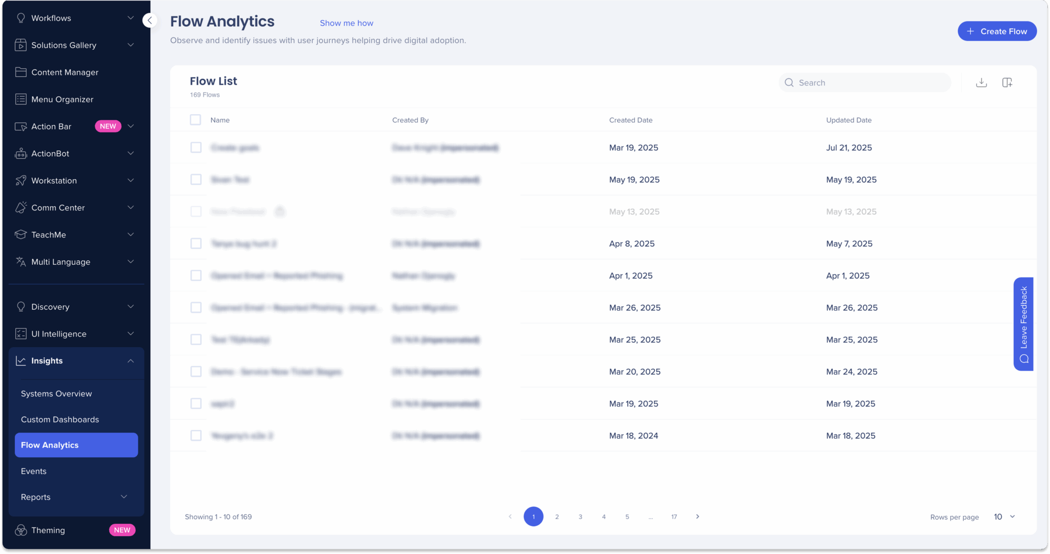 Flow Analytics - WalkMe Help Center