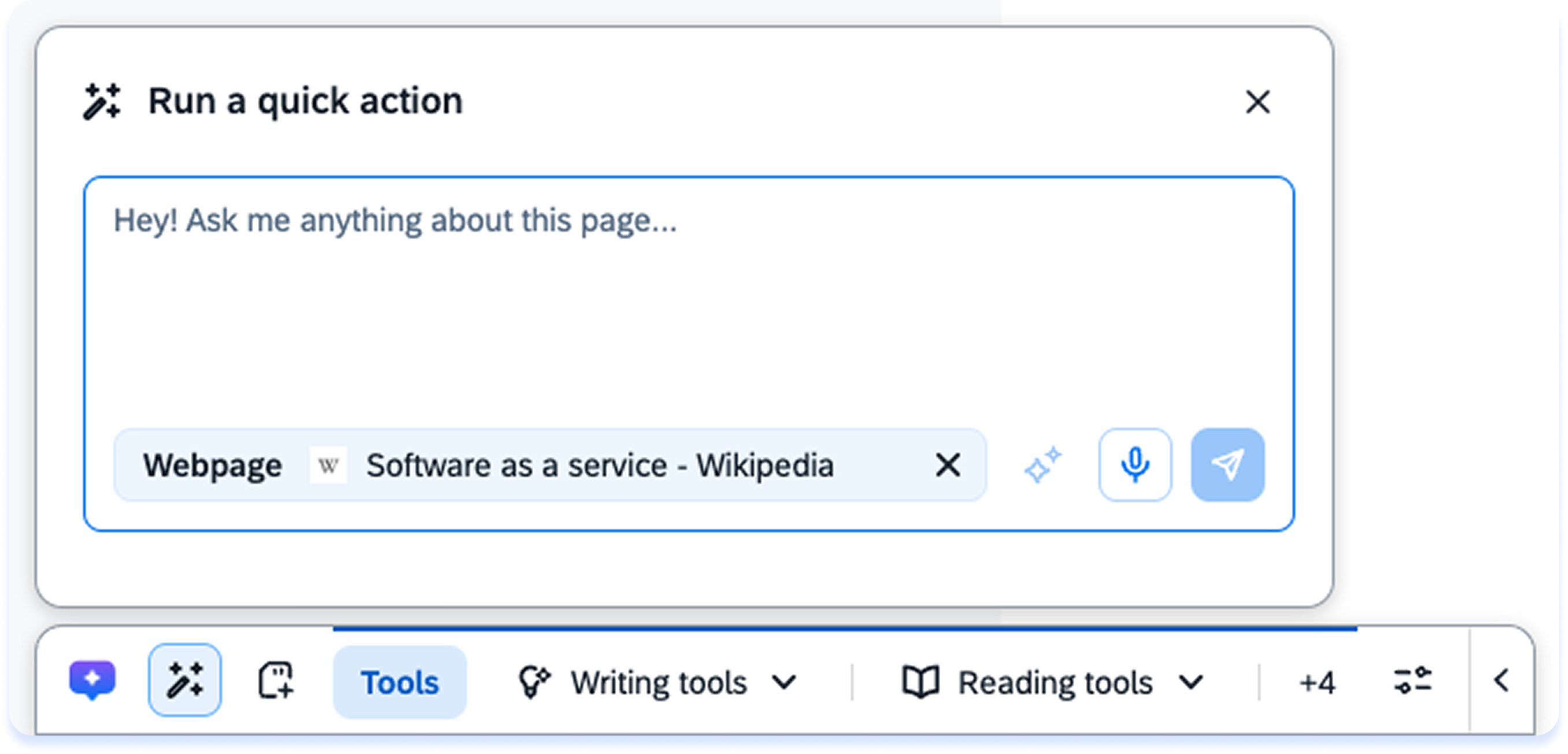 Introduction to AI-Enabled Action Bar - WalkMe Help Center