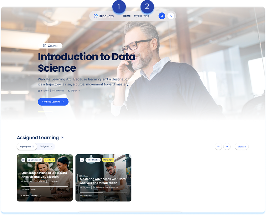 WalkMe Learning Arc Portal - WalkMe Help Center